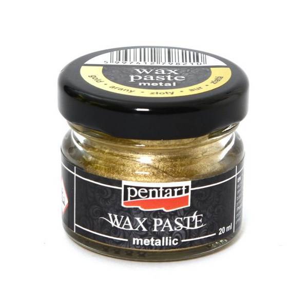 Πατίνα Wax Paste Metal Pentart 20ml (Gold) – Καλλιτεχνείον