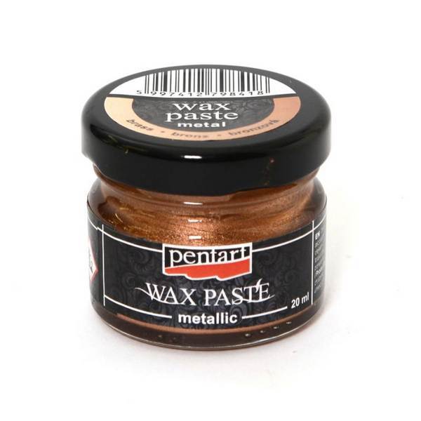 Πατίνα Wax Paste Metal Pentart 20ml (Brass) – Καλλιτεχνείον
