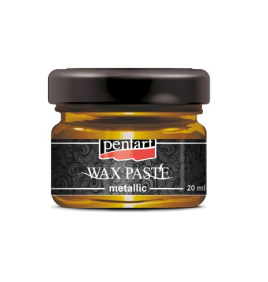 Πατίνα Wax paste Metallic 20ml Pentart – Honey Gold – Καλλιτεχνείον